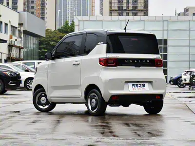 宏光MINIEV 2021款 马卡龙臻享款 三元锂 五菱汽车 5/7张图片大全_汽车外观图库_黑色/生椰白-汽车之家