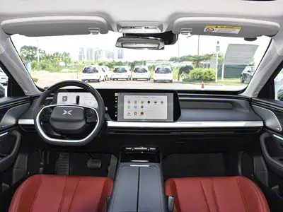 小鹏P7 2022款 586G 小鹏 1/43张图片大全_汽车内饰图库-汽车之家