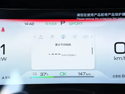 元UP 2024款 401KM 活力版 比亚迪 15/146张图片大全_汽车内饰图库-汽车之家