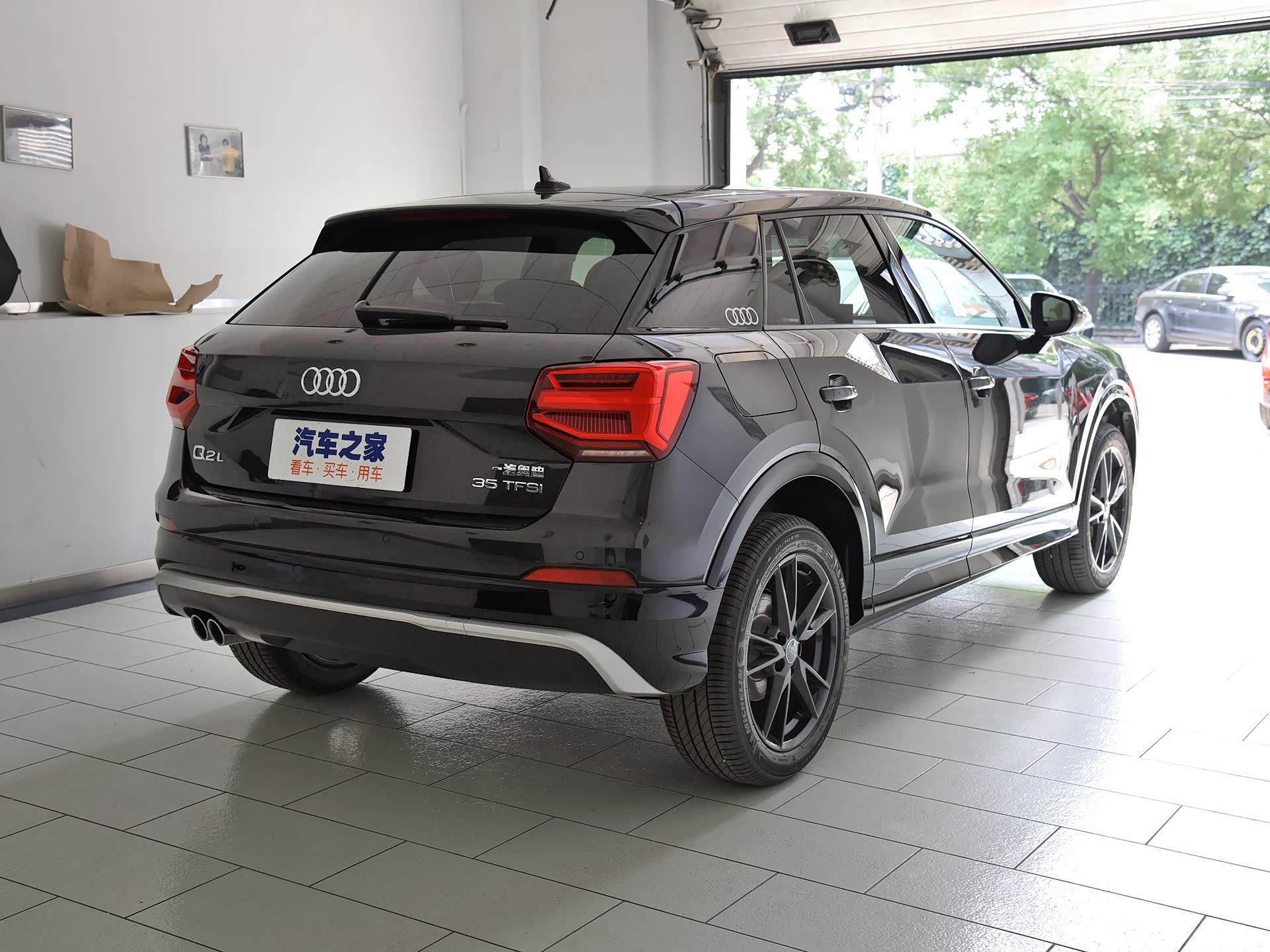 奥迪Q2L 2018款 35 TFSI 上市专享版 国VI 奥迪 6/6张图片大全_汽车外观图库_锰石黑-汽车之家