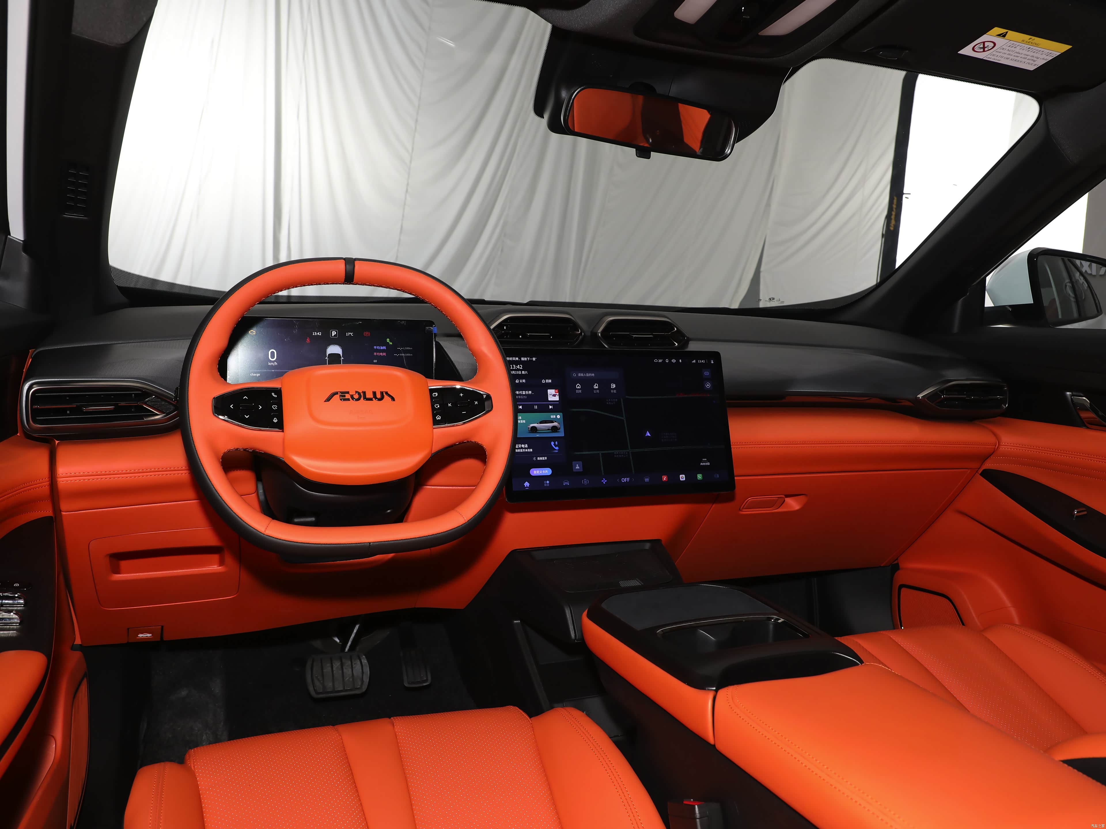 风神L7 2024款 205 Plus 东风风神 5/62张图片大全_汽车内饰图库_黑色/魅力橙-汽车之家